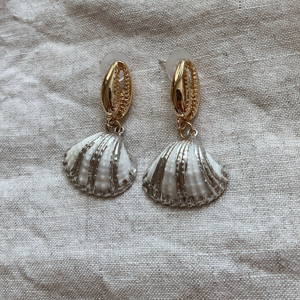 Nelly Shell Earrings – Kitsense
